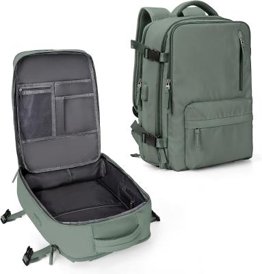 China Hiking School Weekender Overnight Travel Bag Large Capacity Waterproof Green Color for sale