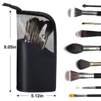 China Small Makeup Brush Travel Bag Case Holder Pouch 5.12X9.05 Inch for sale