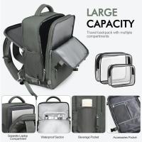 China Casual Carry On Luggage Bag Olive Green Duffel Travel Bag With USB Charging Port for sale