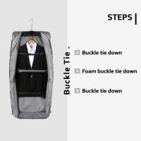 China Wrinkle Free Large Capactity Carry On Luggage Bag Waterproof Hanging Suit Case for sale