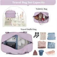 China Airplane Friendly Carry On Dufflel Travel Bag With Wet Pocket Waterproof Large Capacity for sale