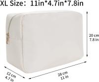 China Waterproof Super Extral Large Makeup Pouch Bag , Travel Cosmetic Pouch Bag For Women for sale