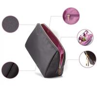 China Transfer Print Women Travel Makeup Organizer Cute 10 X 3 X 8 Inches Private Label for sale