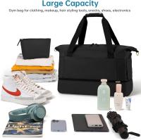 China Large Capacity Carry On Overnight Bag Dustproof Waterproof Duffel Travel Bag for sale