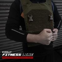 China 1000D Nylon Cordura Coyote Brown Strength Training Weighted Vest Workout 11x14