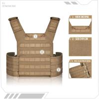 China Camo Custom Gun Bag Rifle Lightweight Military Vest Combat 12x15 Inches for sale