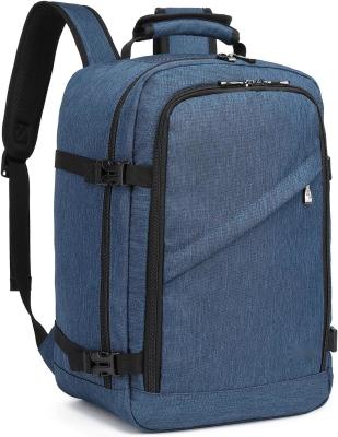 China Navy Lightweight Daypack for Flight 20L Carry on Airplane Approved Under Seat Travel Bag for sale