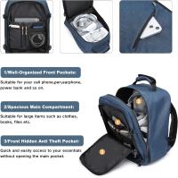 China Navy Lightweight Daypack for Flight 20L Carry on Airplane Approved Under Seat Travel Bag for sale