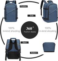 China Navy Lightweight Daypack for Flight 20L Carry on Airplane Approved Under Seat Travel Bag for sale