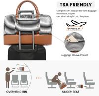 China Waterproof Large Carry on Overnight Waterproof Mommy Hospital Weekender Duffle Travel Bag with Shoe Compartment for sale