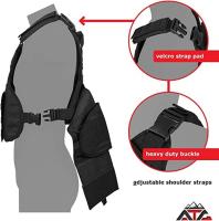 China Plate Carrier Tactical Vest Custom Gun Bag With Magazine Pouches Attachments 3D Mesh 34
