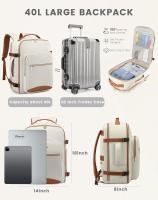 China Flight Approved Carry On  Perfect for College Hiking Overnight Travel Bag with 17.3inch Laptop Compartment for sale
