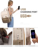 China Fashion Large 17 Inch Laptop Airline Approved Carry on Teacher Nurse Work Business College Travel Bag for Women and Men for sale
