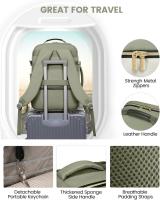China TSA Personal Item 40L  Waterproof Large Carry on Airline Approved Travel Bag with 3 Packing Cubes for sale