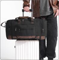 China Large Capacity Travel Tote Weekend Convenient Carry On Luggage Men Duffel Canvas Crossbody Travel Bag for sale