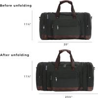 China Large Capacity Travel Tote Weekend Convenient Carry On Luggage Men Duffel Canvas Crossbody Travel Bag for sale