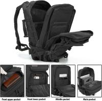 China 1.3 Pounds Zipper Custom Gun Bag for Multiple Handguns Durable Waterproof Shockproof for sale