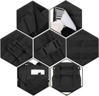 China 1.3 Pounds Zipper Custom Gun Bag for Multiple Handguns Durable Waterproof Shockproof for sale
