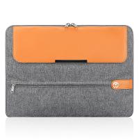 China Computer Sleeve 15.6 Inch Custom Business Laptop Bags Leather Ladies Laptop Handbag Cover for sale