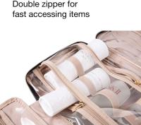 China Travel Makeup And Toiletry Bag Organizer Hanging Hook Water Resistant 12x9x4