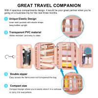 China Xl Waterproof Hanging Travel Toiletry Bag Makeup Organizer Hook 11X3.9X7.9