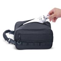 China Cosmetic Foldable Travel Toiletry Bag With Hanging Hook Bathroom Shaving Men 10X5.5X6