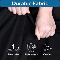 China Black Portable Zipper Suit Bag Breathable Zippered Garment Bags for sale