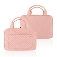 China Hanging Custom Toiletry Bag Travel Pink Camping Carry On 7.4x3x11 Inch for sale