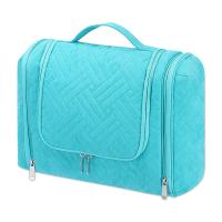 China Waterproof Custom Toiletry Bag Women'S Hanging Travel Cosmetic Organizer 14X5X10