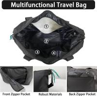 China Large Capacity Waterproof Foldable Duffel Travel Bag Lightweight Oxford Fabric Portable for sale