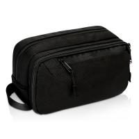 China Travel Custom Toiletry Bag Organizer Bag Eco Friendly Hanging Cosmetic Organizer 3 Layers for sale