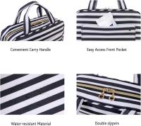 China Water Resistant Makeup Cosmetic Toiletry Travel Bag For Shampoo With Hanging Hook for sale
