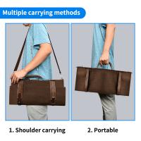 China 9 Pocket Custom Knife Bag Kitchen Roll Waxed Canvas Heavy Duty 29x18