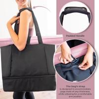 China Waterproof Custom Travel Bag With Shoes Compartment Pockets ‎0.76 Kilograms for sale