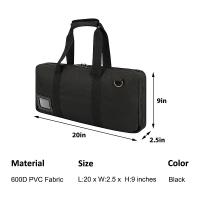 China Chef Custom Knife Bag Roll Up Carrying Personalized 20x2.5x9