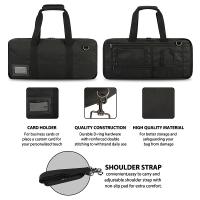 China Chef Custom Knife Bag Roll Up Carrying Personalized 20x2.5x9