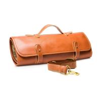 China Pocket Custom Knife Bag Vegan Leather Small Chef'S  Carrier 17x7.5x1.5