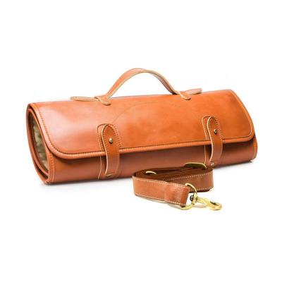 China Pocket Custom Knife Bag Vegan Leather Small Chef'S  Carrier 17x7.5x1.5