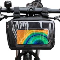 China Touch Screen Bike Phone Bag Cycling Waterproof Phone Case Wallet Pouch Outdoor 20x8x10cm for sale