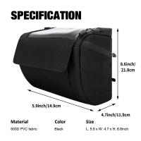 China Touch Screen Bike Phone Bag Cycling Waterproof Phone Case Wallet Pouch Outdoor 20x8x10cm for sale