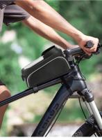 China OEM or ODM Waterproof Bike Phone Bag Front Frame Bicycle Bag Pouch 8x3x5