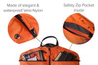 China 2 In 1 Garment Duffle Bag Carry On Mens Suit Hanger Zipper Pockets 1.1LBS for sale