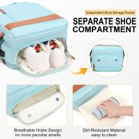 China 15.6 Inch Carry On Duffel Travel Bag Airline Flight Approved With USB Charging Port for sale