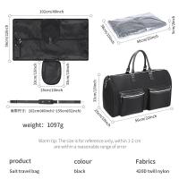 China Business Custom Travel Garment Bag Duffel Carry On Hanging Nylon 420D 22X10X13