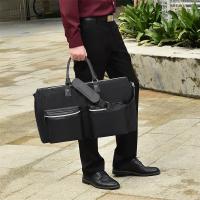 China Business Custom Travel Garment Bag Duffel Carry On Hanging Nylon 420D 22X10X13