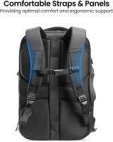 China Flight Approved Carry On Travel Bag Custom Black Big Capacity For Business Trip for sale