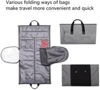 China Costume Rolling Duffel Bag With Garment Rack Shoe Compartment 51X30X31CM for sale