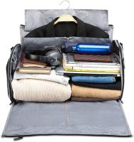 China Costume Rolling Duffel Bag With Garment Rack Shoe Compartment 51X30X31CM for sale