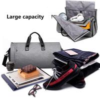China Costume Rolling Duffel Bag With Garment Rack Shoe Compartment 51X30X31CM for sale