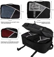 China Large Capacity Flight Approved Weekender Overnight Bag Luggage Carry On Water Resistant for sale